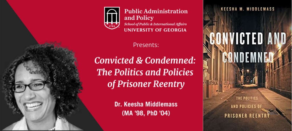Keesha Middlemass (MA '98, PhD '04) Talk - “Convicted & Condemned: The ...