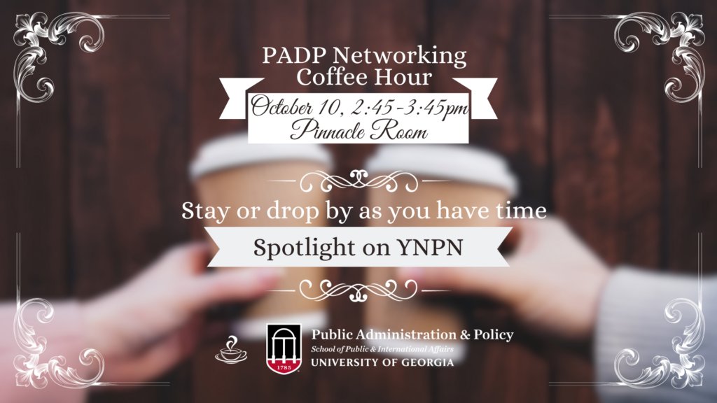 PADP October Networking Coffee Hour - SPIA